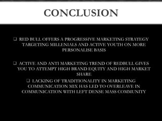 Overview of redbull marketing strategy and communication mix | PPTX