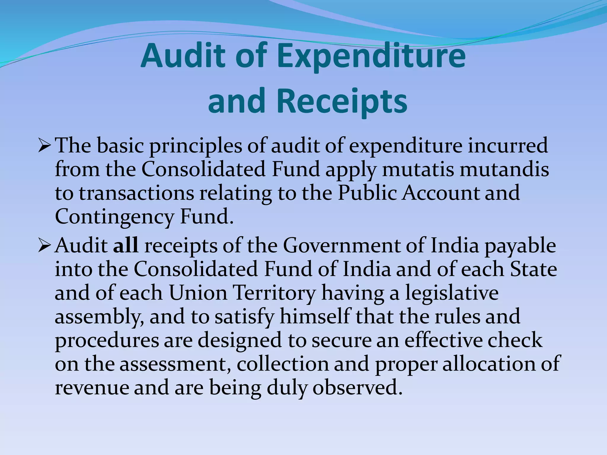 Overview of regulations on audit and accounts 2020 | PPTX