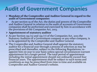 Overview of regulations on audit and accounts 2020 | PPTX