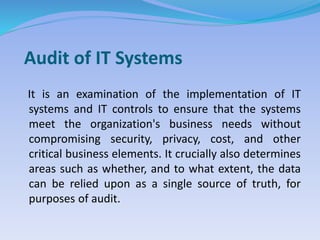 Overview of regulations on audit and accounts 2020 | PPTX
