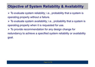 overview of reliability engineering | PDF