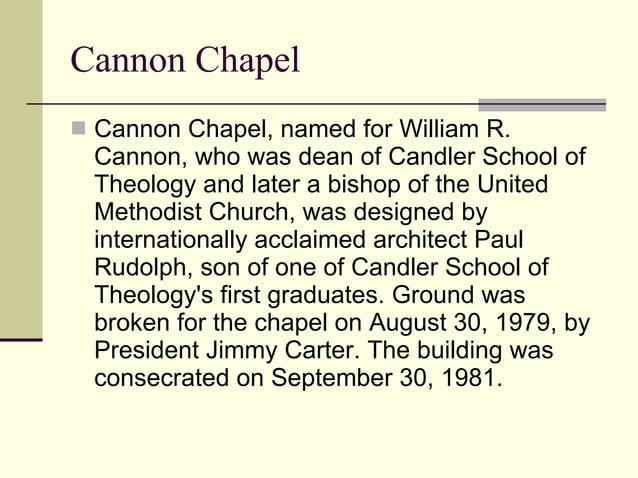 Overview of Religious Life at Emory | PPT