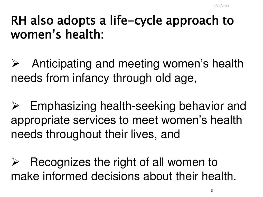 Overview Of Reproductive Health Women Sexual And Rights