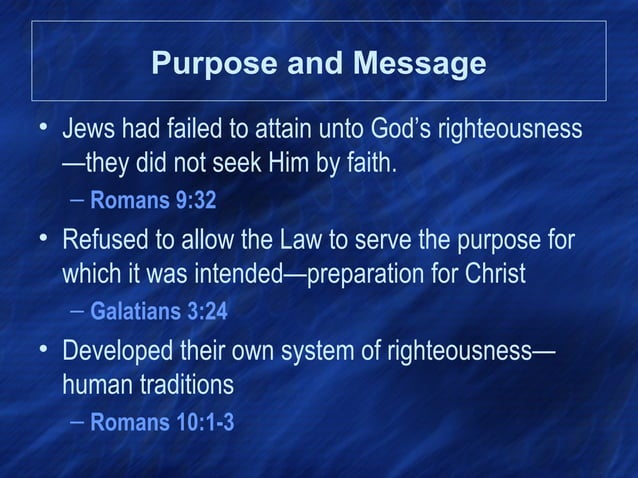 Overview of Romans | PPT