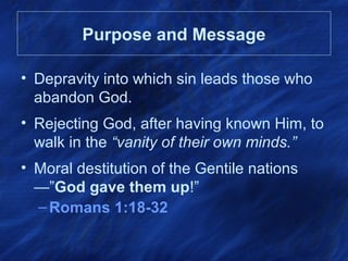 Overview of Romans | PPT