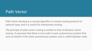 Overview of Routing Techniques | PDF