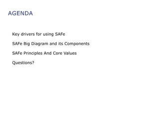 Overview of SAFe | PPTX | Technology & Computing