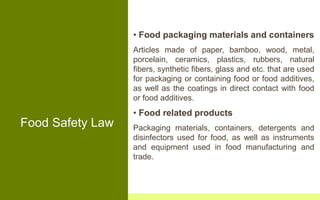 Overview of Safety Evaluation & Standards for Food Packaging Materials ...