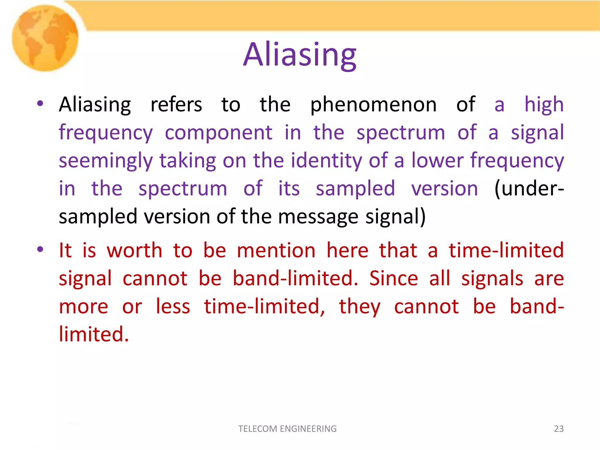 Overview of sampling | PPTX