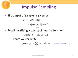Overview of sampling | PPTX