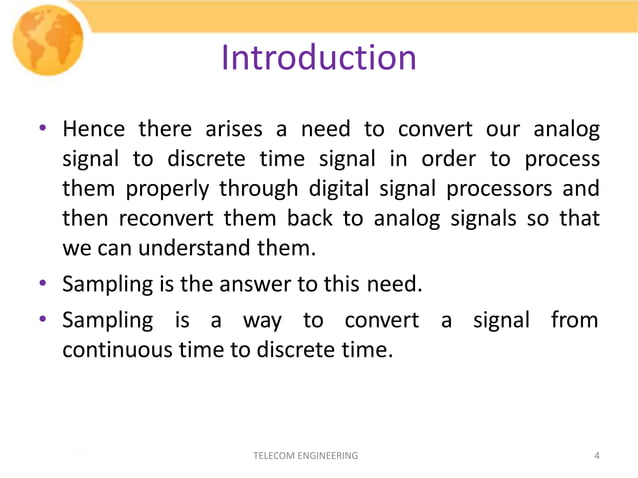 Overview of sampling | PPTX