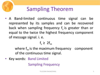 Overview of sampling | PPTX