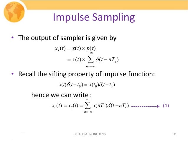 Overview of sampling