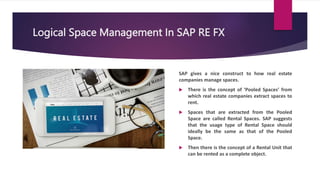 Overview of SAP Real Estate Management Functionality.pptx | Real Estate ...