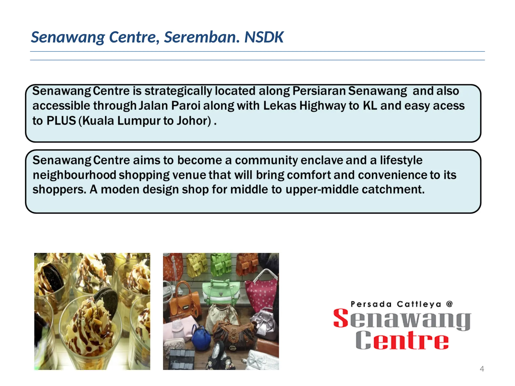 OVERVIEW OF SENAWANG CENTRE..........ppt