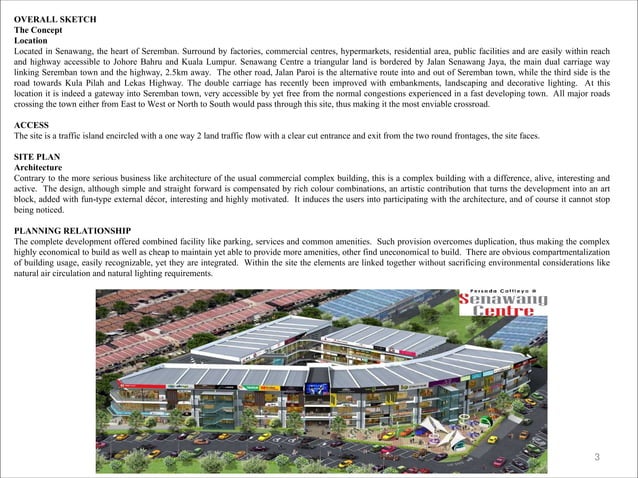 OVERVIEW OF SENAWANG CENTRE..........ppt