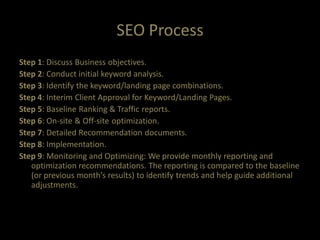 Overview of seo tutorial | PDF | Search | Internet