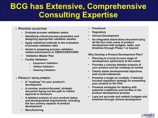 BCG Overview Of Services And Value Propositions 2010 | PPT