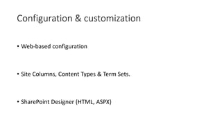 SharePoint 2013 Summary Overview about the platform | PPT