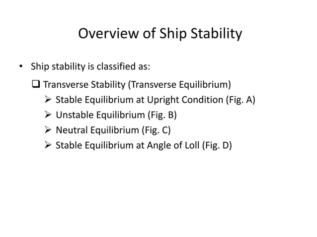 Overview of Ship Stability and how to desing ship.pptx