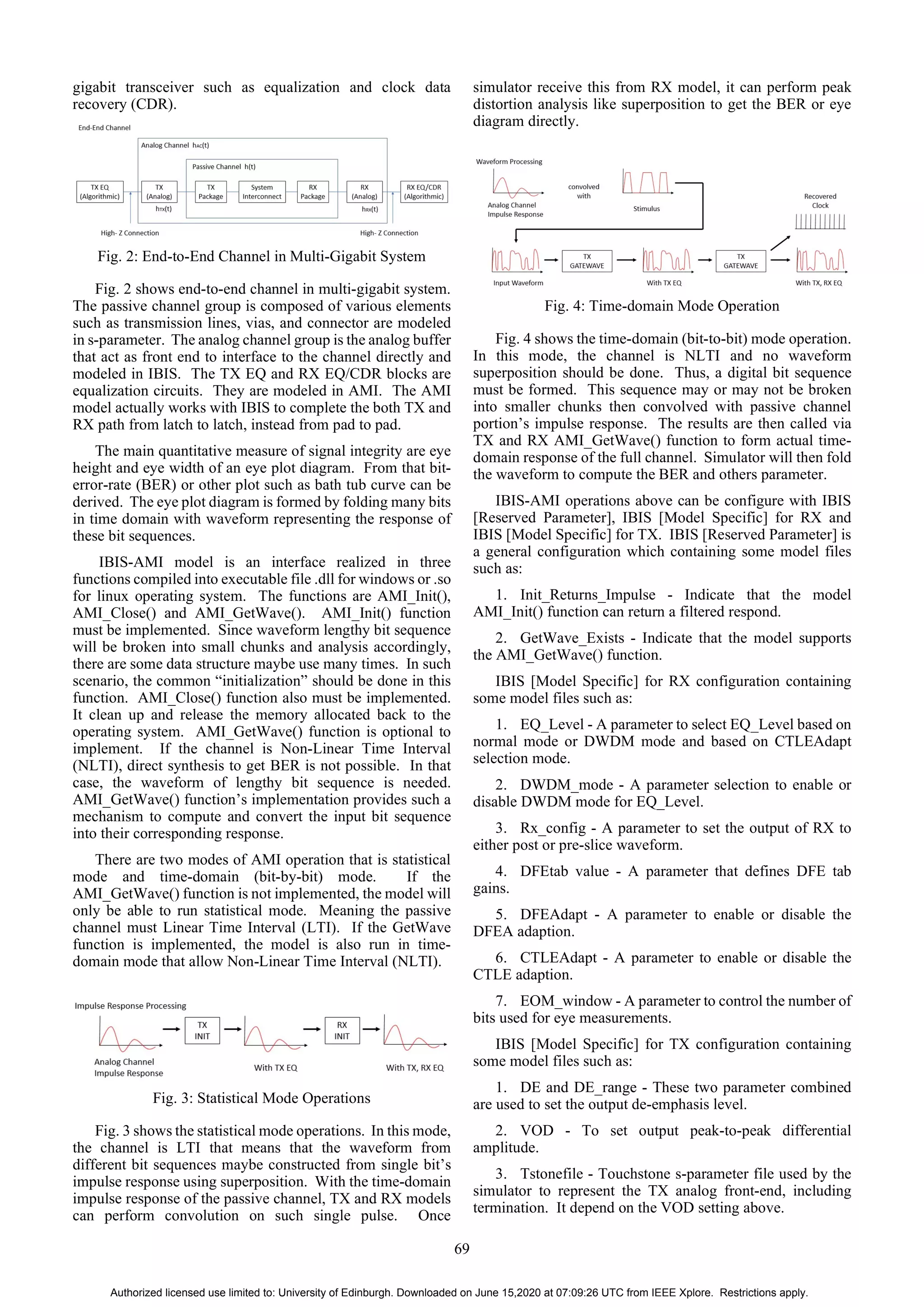 Overview of signal integrity simulation for sfp+ interface serial links with advanced design ...