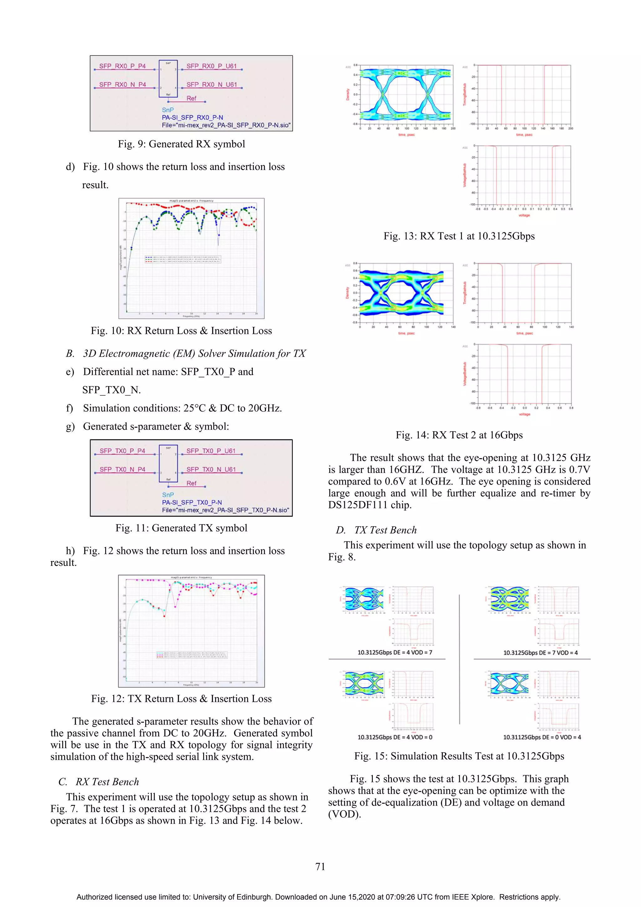 Overview of signal integrity simulation for sfp+ interface serial links with advanced design ...