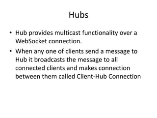 Overview of SignalR | PPTX