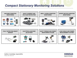Overview of solutions for machine monitoring | PPT