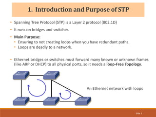 Overview of Spanning Tree Protocol | PDF