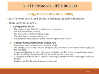 Overview of Spanning Tree Protocol | PDF