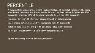 An overview of statistics management with excel | PPTX