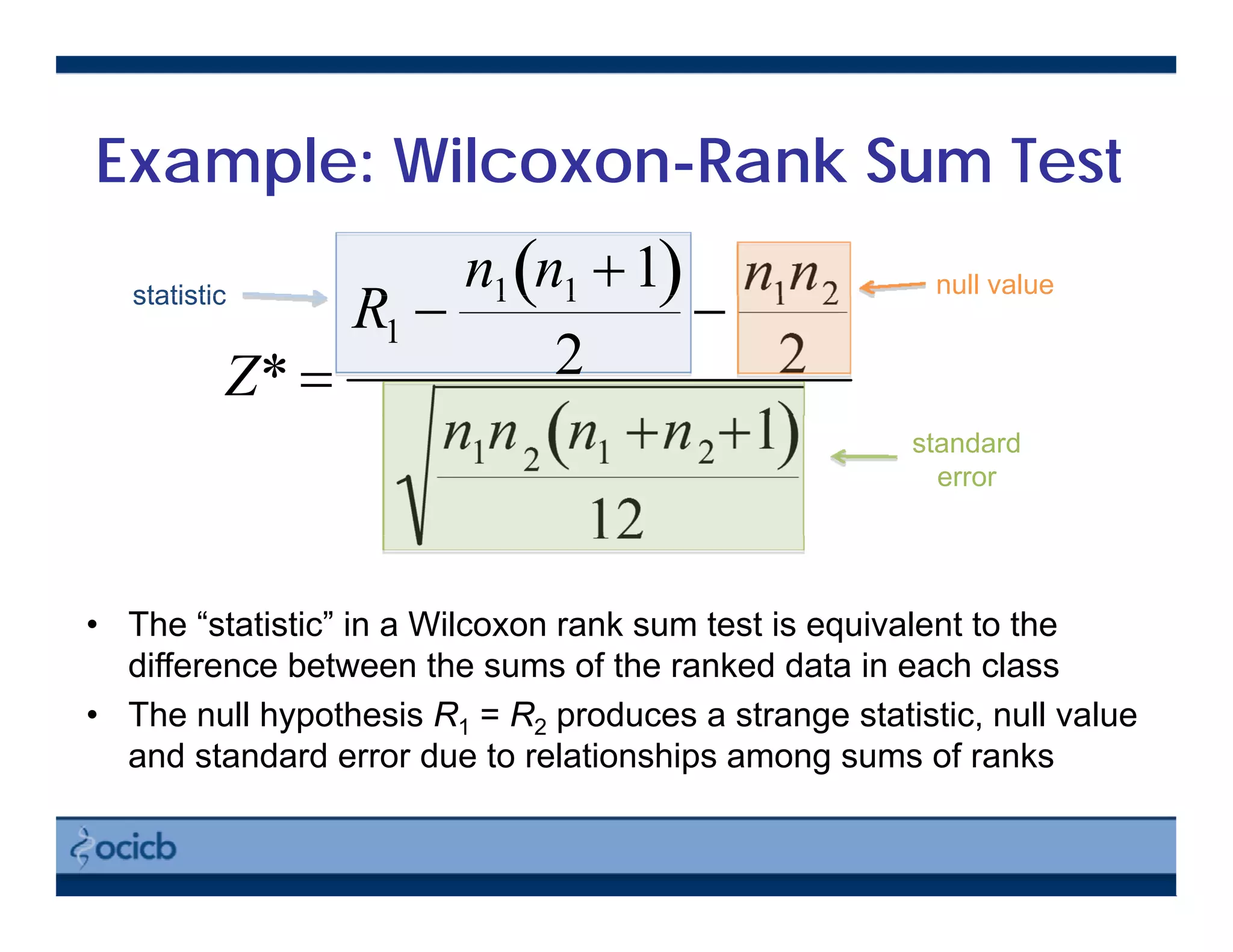 Overview of statistics: Statistical testing (Part I) | PDF