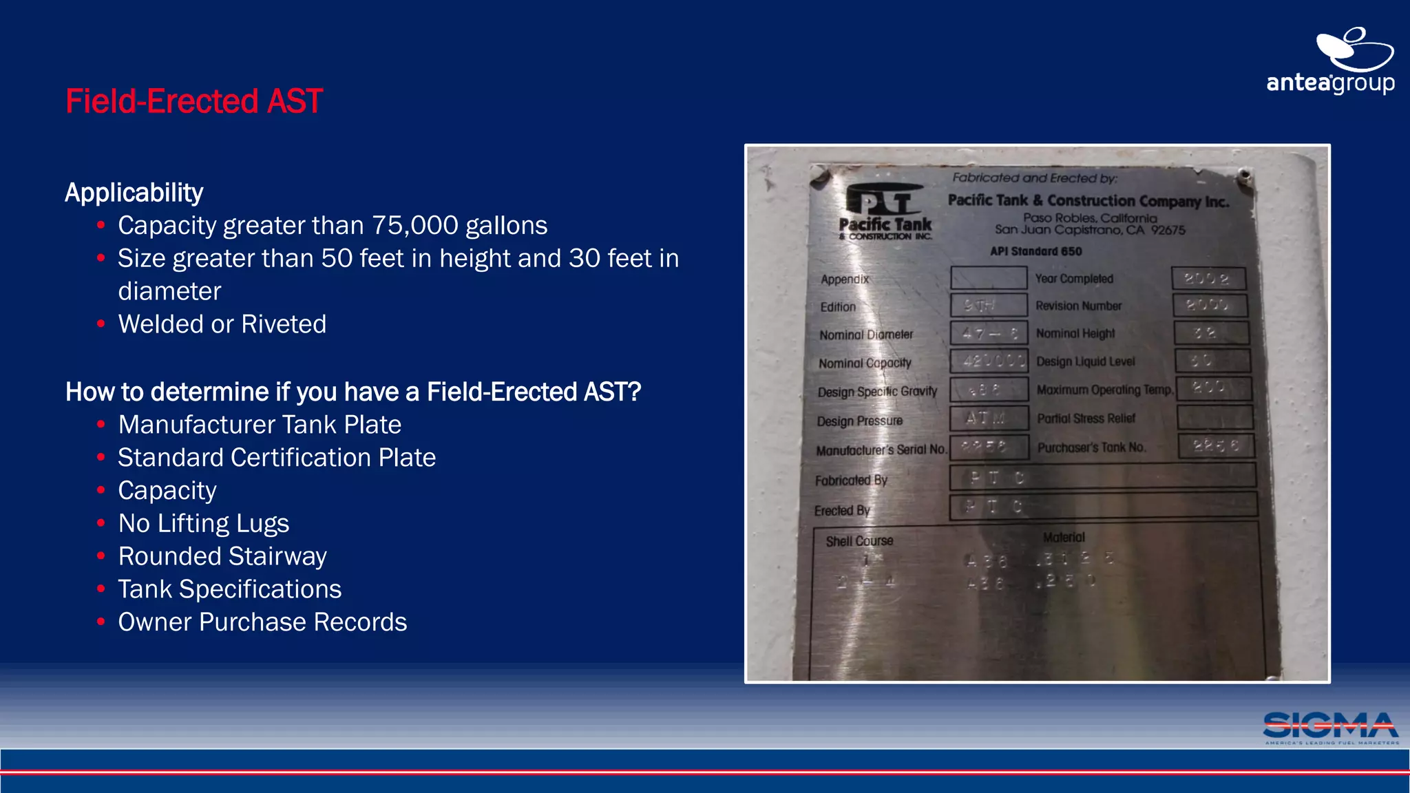Overview of STI SP001 vs. API 653 Tank Inspections | PDF