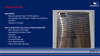Overview of STI SP001 vs. API 653 Tank Inspections | PDF