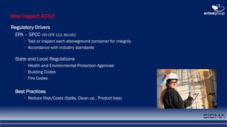 Overview of STI SP001 vs. API 653 Tank Inspections | PDF
