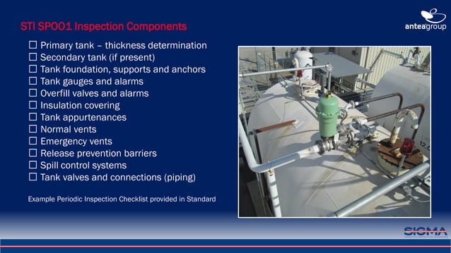 Overview of STI SP001 vs. API 653 Tank Inspections | PDF