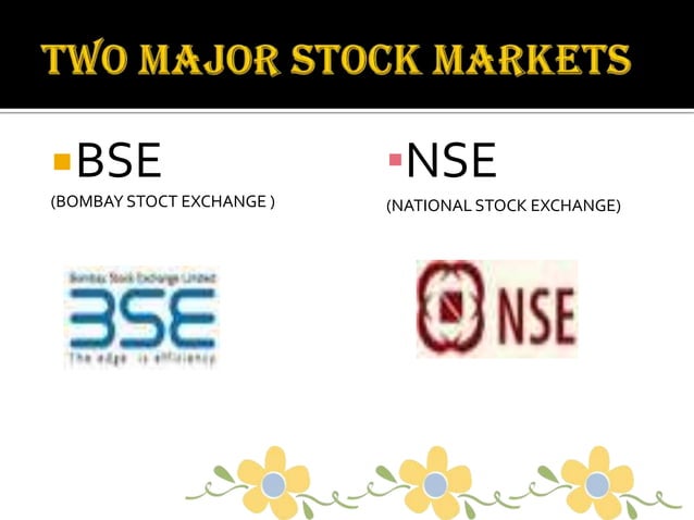 Overview Of Indian Stock Market | PPTX