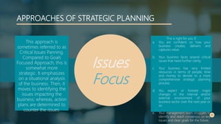 Overview of strategic planning | PPTX