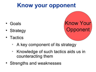 Overview of strategy and tactics | PPT