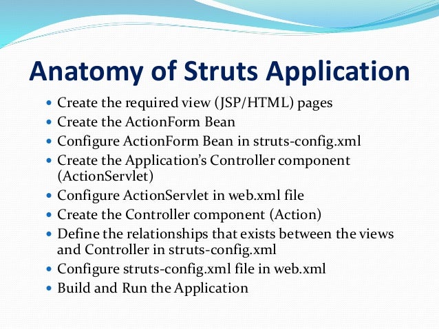 Overview Of Struts Framework