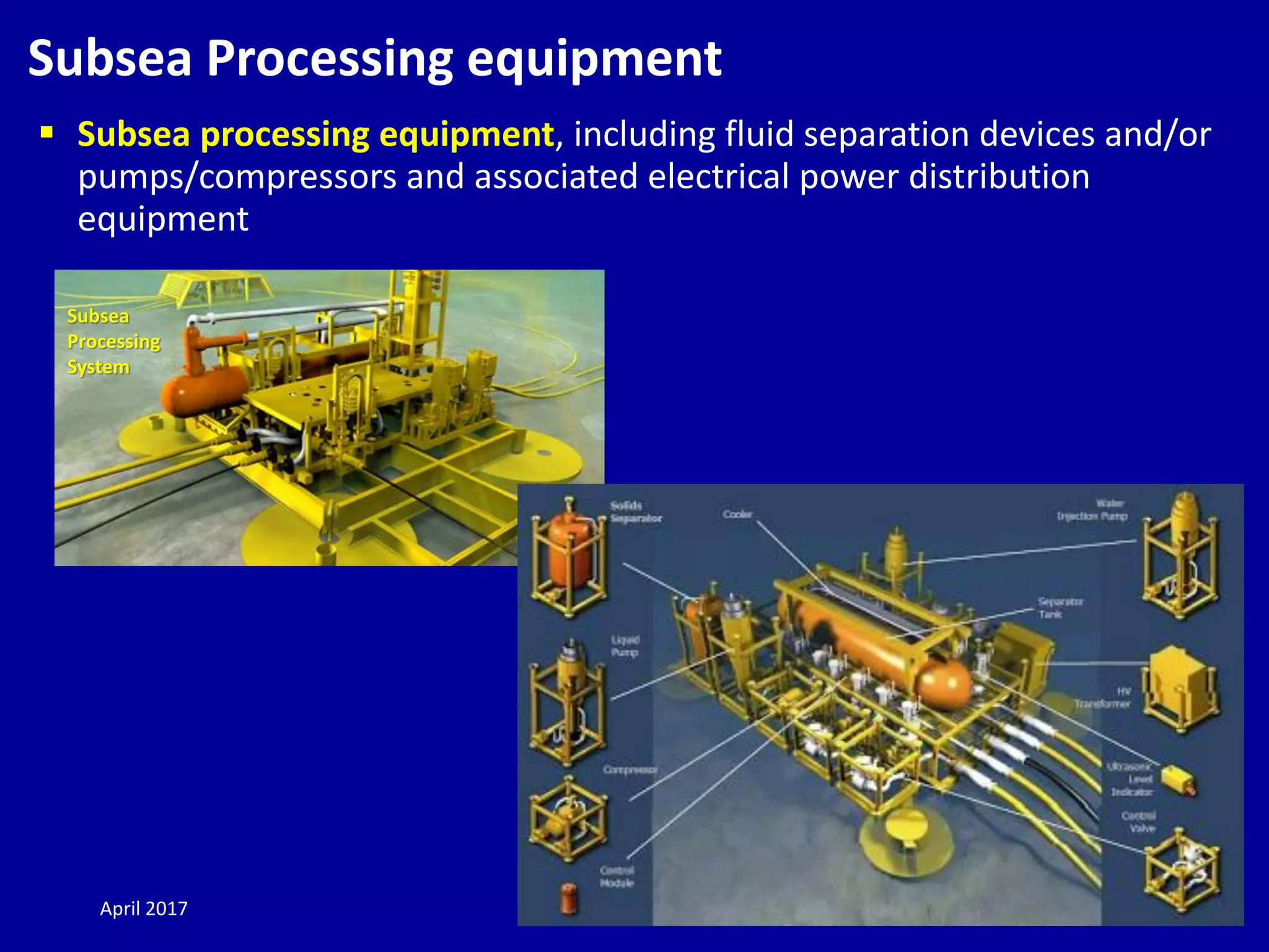 Overview of subsea production systems | PDF