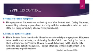 OVERVIEW OF SYPHILIS: Diagnosis and management | PPT