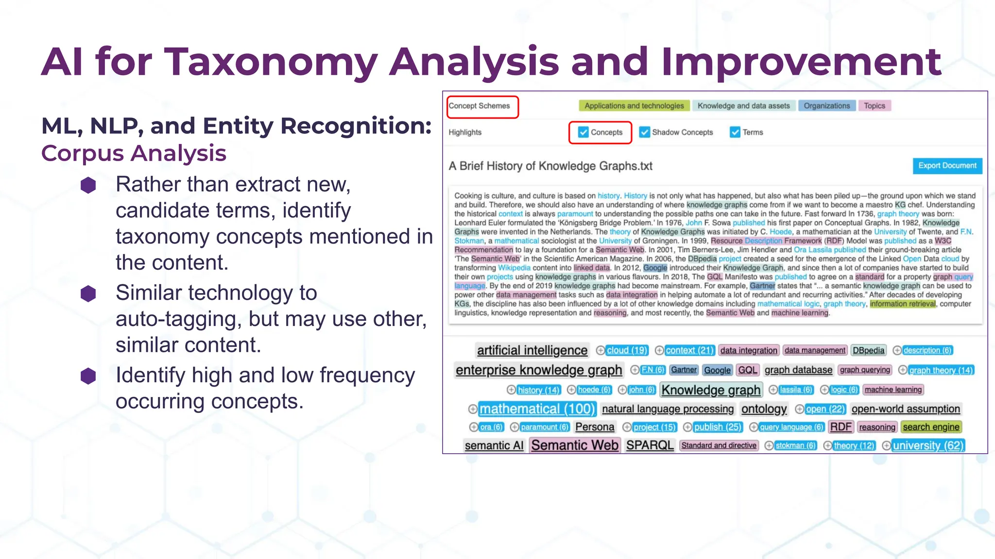 Overview of Taxonomies and Artificial Intelligence | PDF