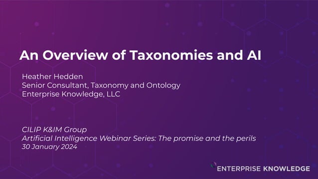Overview of Taxonomies and Artificial Intelligence | PDF | Artificial Intelligence | Technology ...