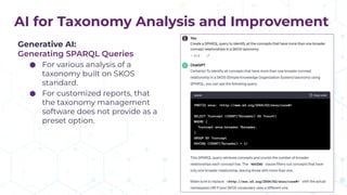 Overview of Taxonomies and Artificial Intelligence | PDF