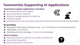 Overview of Taxonomies and Artificial Intelligence | PDF