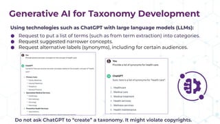 Overview of Taxonomies and Artificial Intelligence | PDF