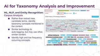 Overview of Taxonomies and Artificial Intelligence | PDF