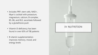 Overview of TBI Therapy | PPTX