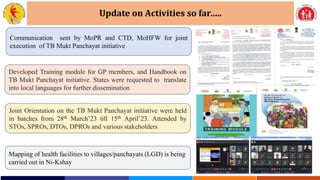 Overview of TB Mukt Panchayat initiative 30082023-Dr Mrigen.pptx